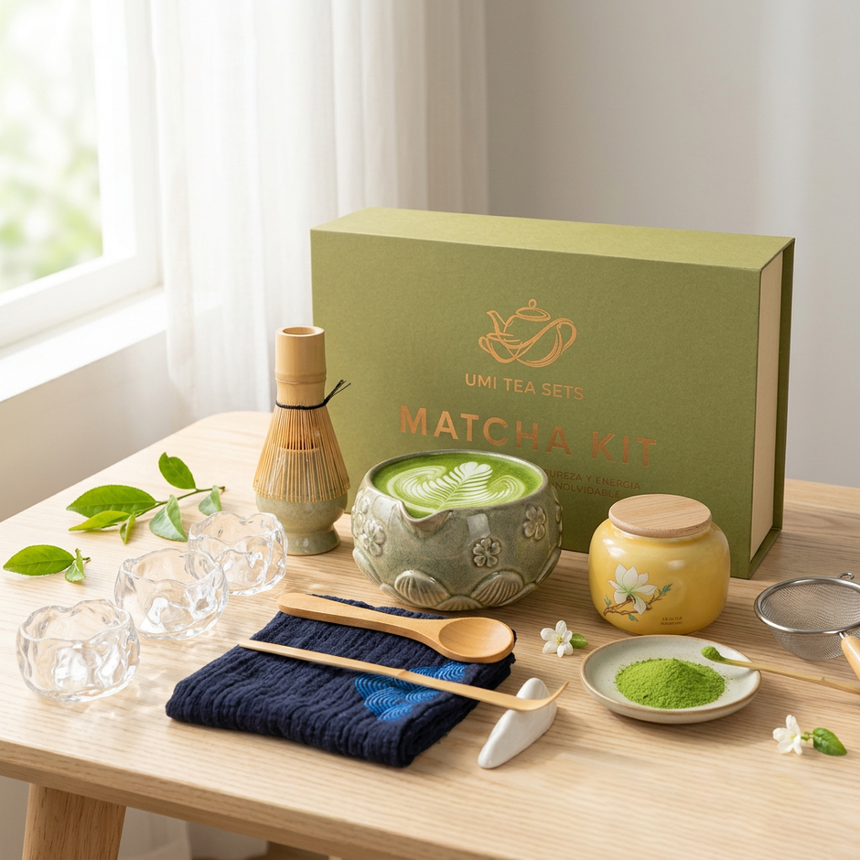 Buy Japanese Matcha Sets (Matcha Kits) from Japan. – Umi Tea Sets