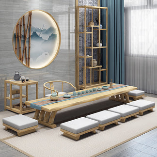 Japanese Style Solid Wood Tatami Tea Table Set – Umi Tea Sets