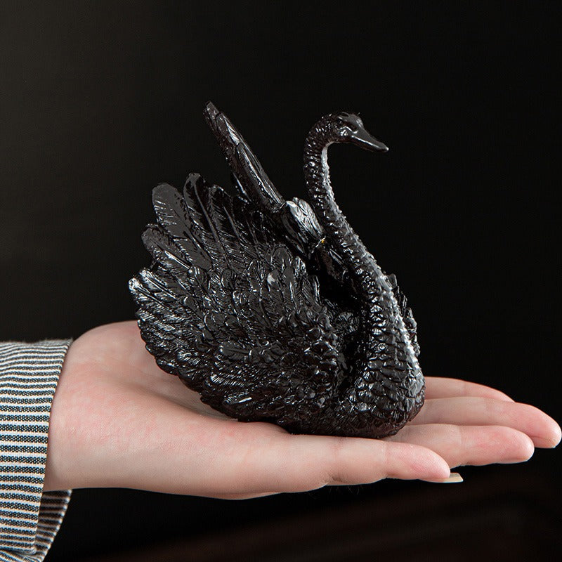 (Set Of Two) Color Changeable Swan Tea Pet – Umi Tea Sets