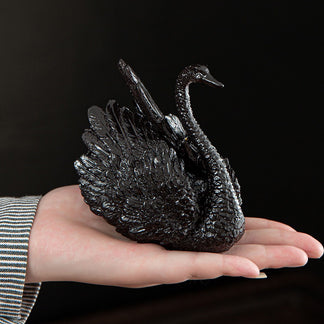 (Set Of Two) Color Changeable Swan Tea Pet – Umi Tea Sets