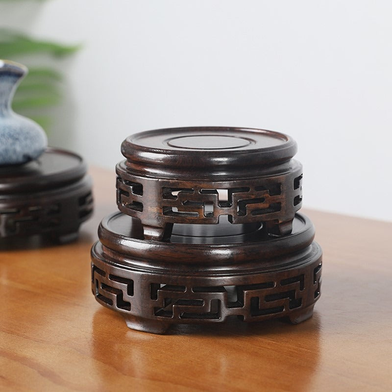Ebony Wood Teapot Stand – Umi Tea Sets