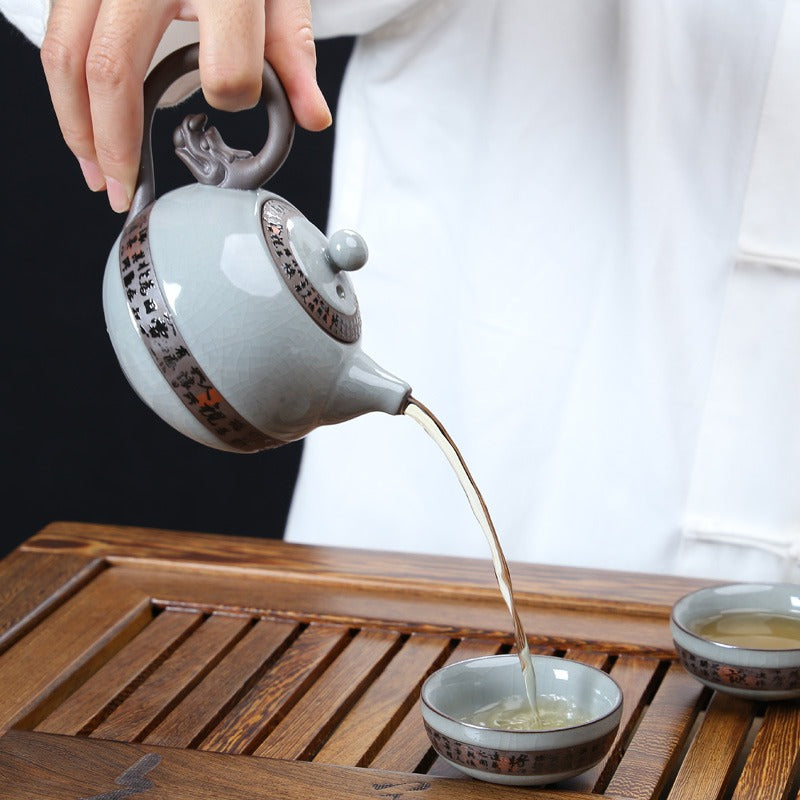 Ice Crack Ge Kiln Teapot – Umi Tea Sets