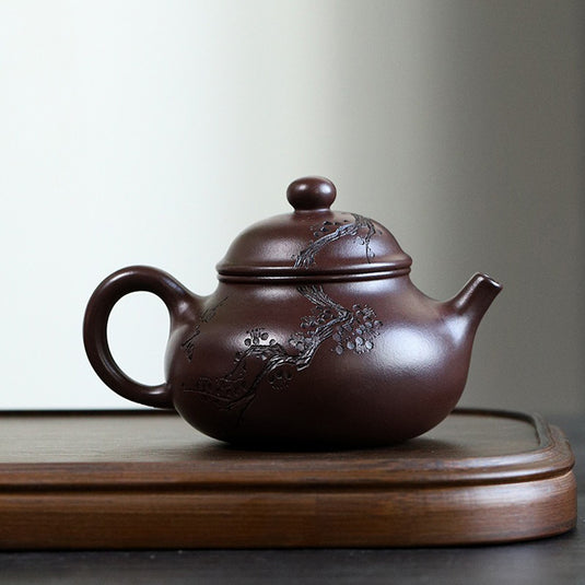 Yixing Purple Clay Plum Blossom Teapot – Umi Tea Sets
