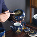 Chinese Blue Landscape Porcelain Tea Set – Umi Tea Sets