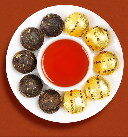 Small Ripened Puer Tuocha Tea With Gift Box – Umi Tea Sets