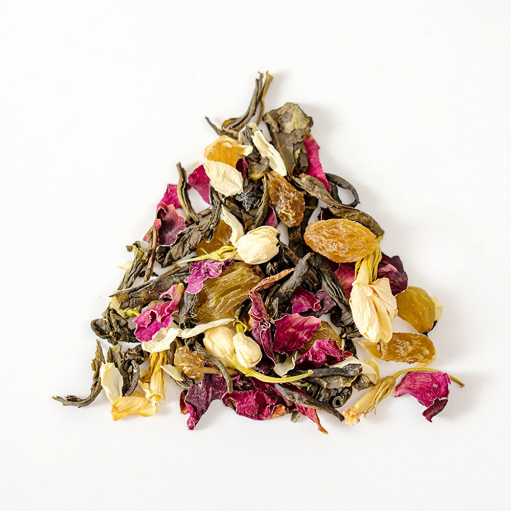 White Grape Rose Jasmine Green Fruit Tea – Umi Tea Sets