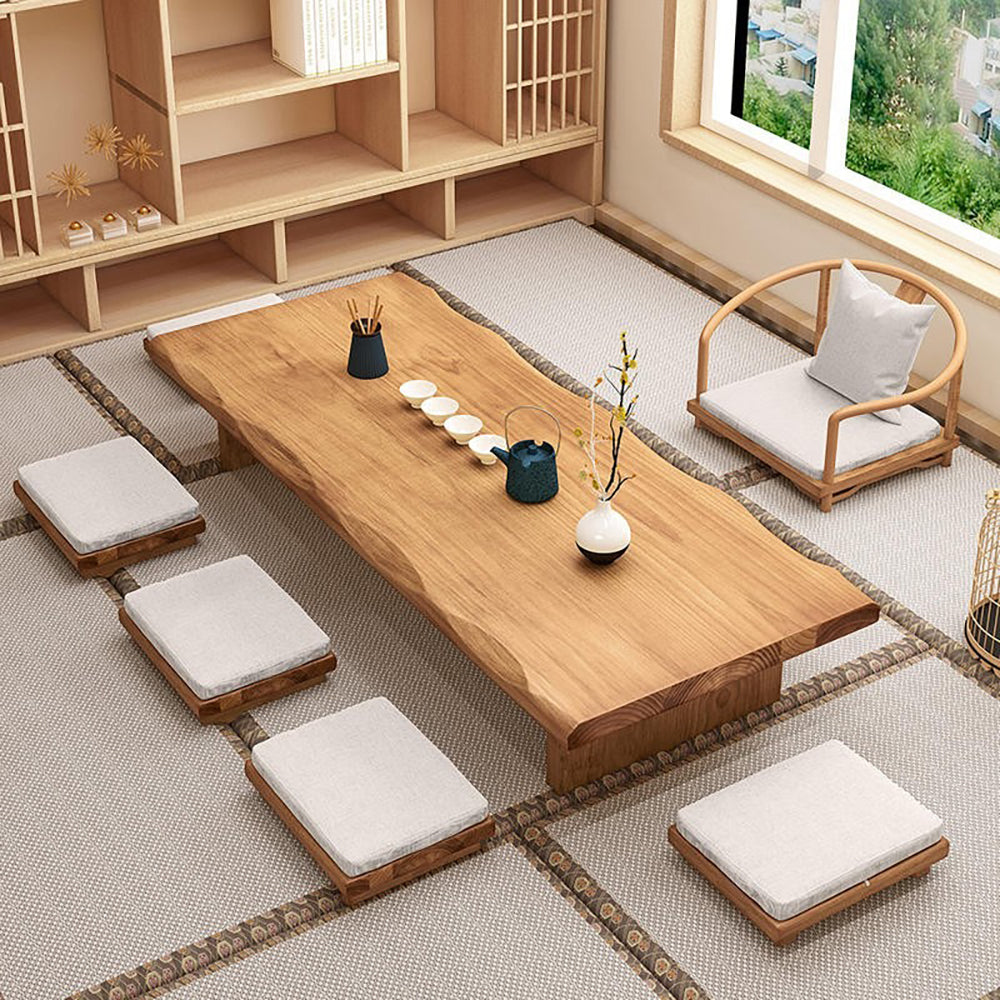 Pine Wood Low Table Tatami Tea Table Set – Umi Tea Sets