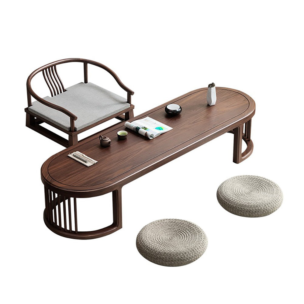 Walnut Wood Japanese Style Low Tea Table Set – Umi Tea Sets