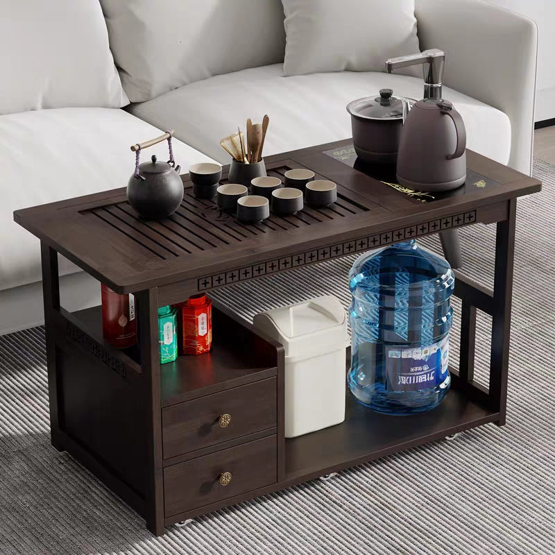 Multi-functional Movable Chinese Bamboo Tea Table – Umi Tea Sets