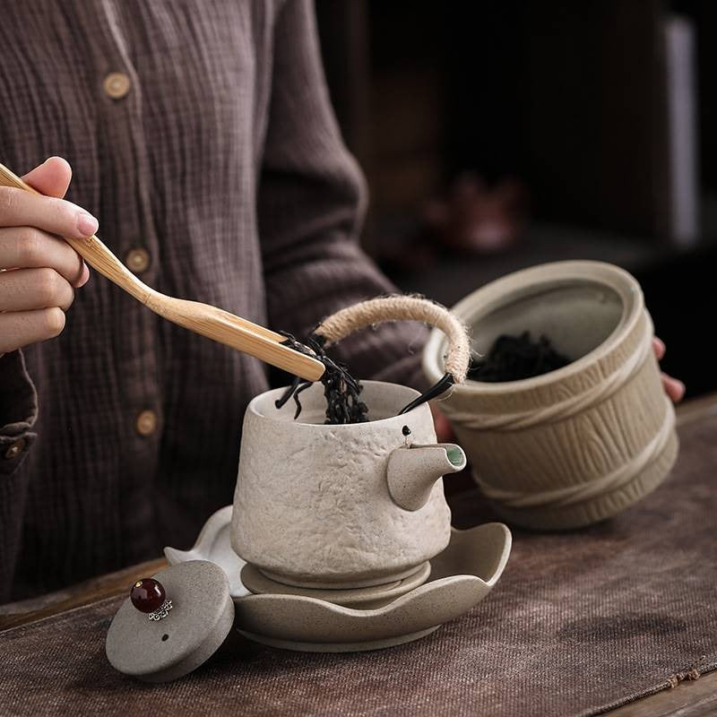 Japanese Zen Stone Style Teapot – Umi Tea Sets