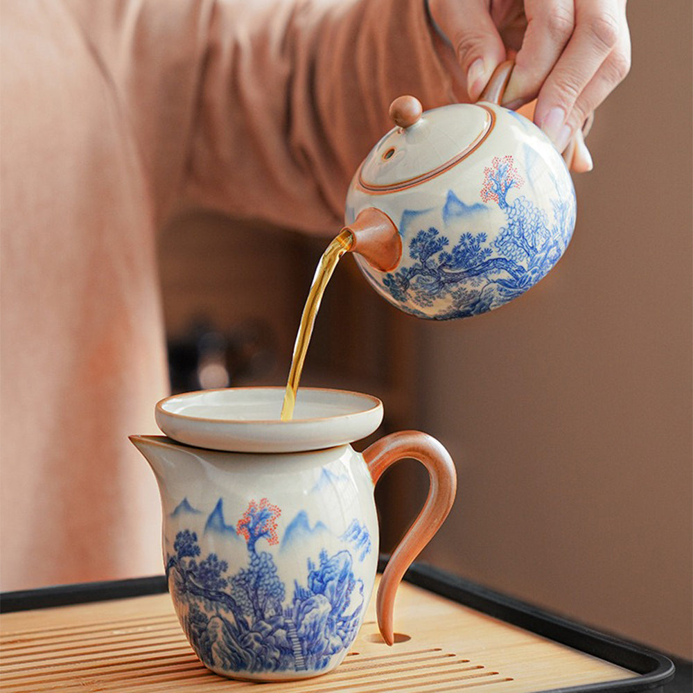 Chinese Ruyao Fairyland Tea Set – Umi Tea Sets