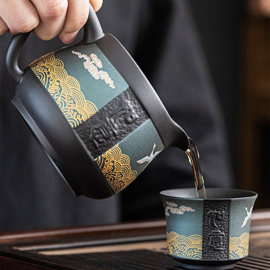 Purple Clay Cranes Automatic Tea Set – Umi Tea Sets