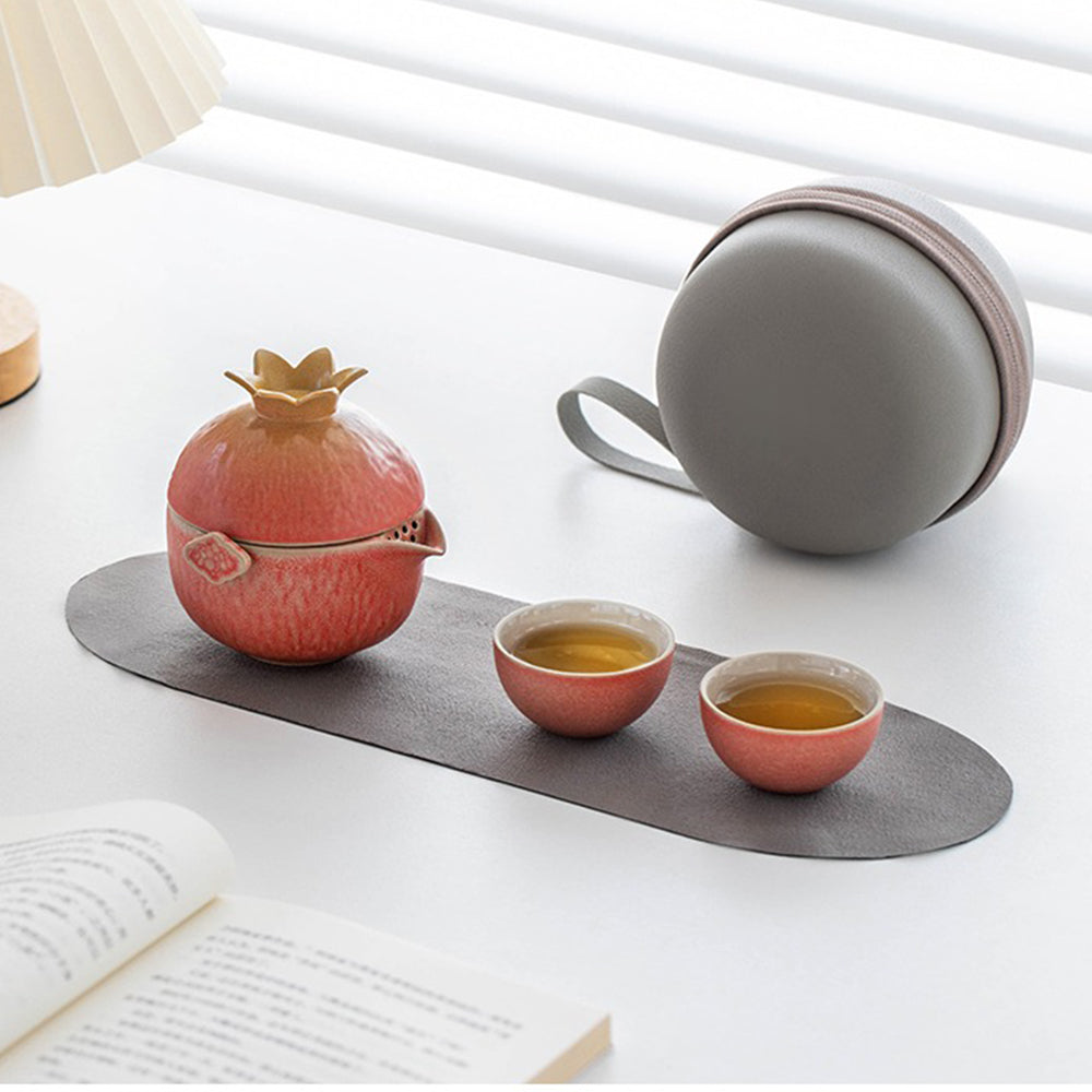 Pomegranate Shape Travel Tea Set – Umi Tea Sets