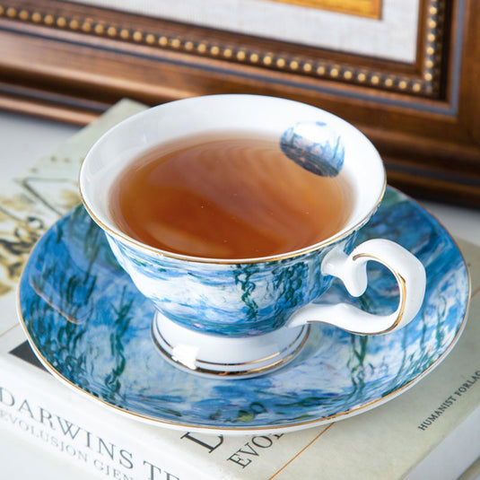 Monet Water Lily Bone China Tea Set – Umi Tea Sets