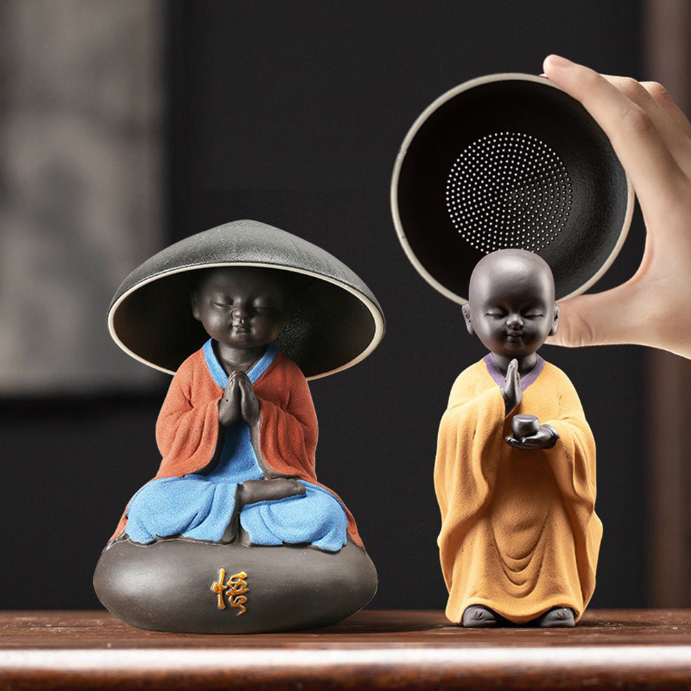 Zen Little Monk Hat Tea Strainer – Umi Tea Sets