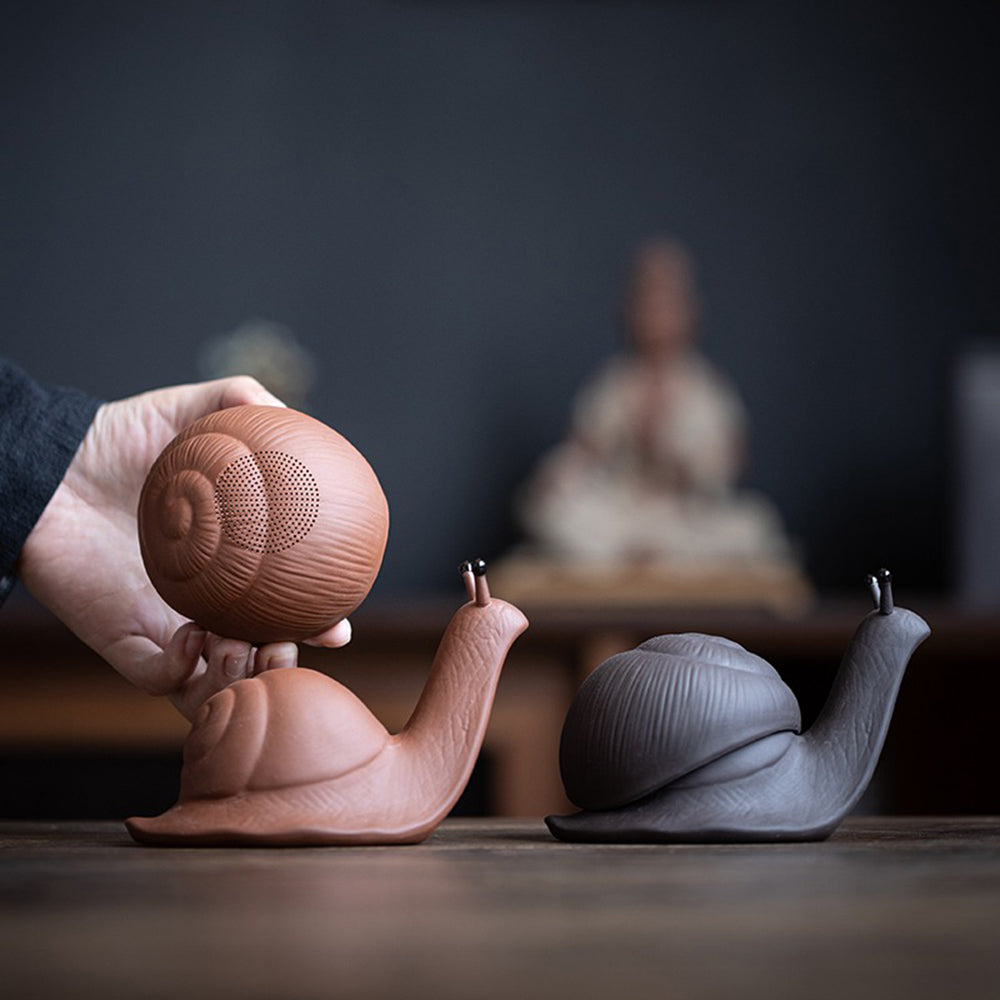 Purple Clay Snail Tea Pet Strainer – Umi Tea Sets