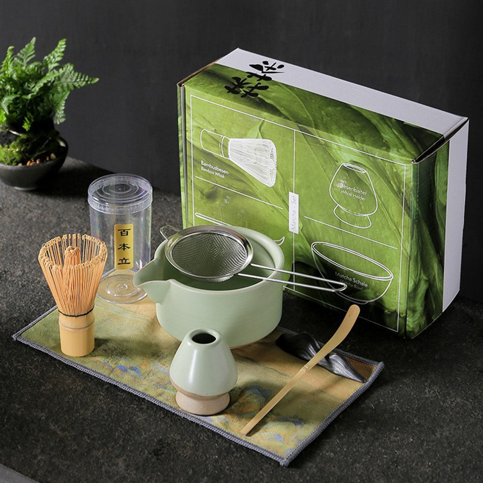 Buy Japanese Matcha Sets (Matcha Kits) from Japan. – Umi Tea Sets