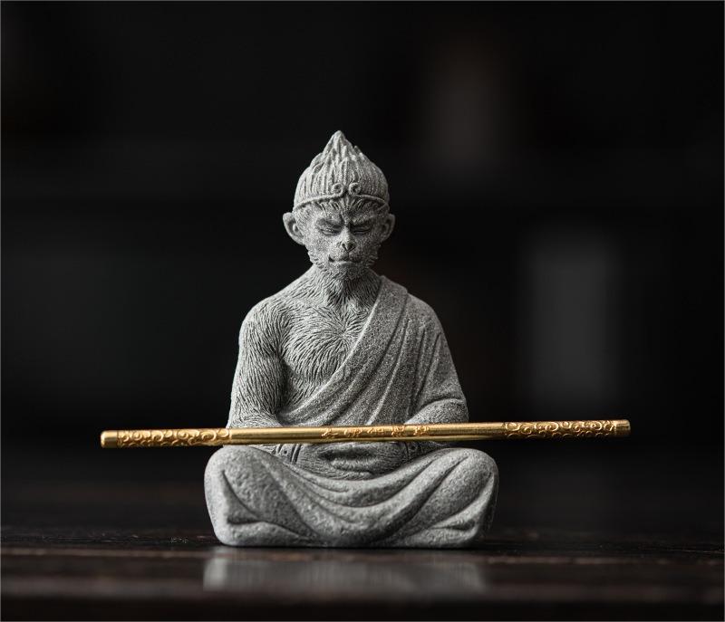 Black Myth Wukong Stone Tea Pet Ornament – Umi Tea Sets