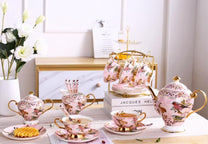 Pink Birds Bone China Tea Set – Umi Tea Sets