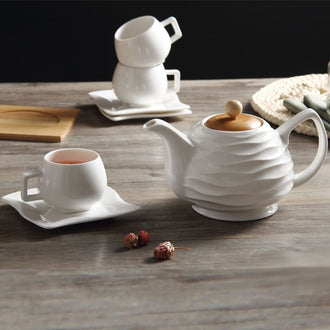 IKEA Bamboo Cup Rack Ceramic Tea Set – Umi Tea Sets