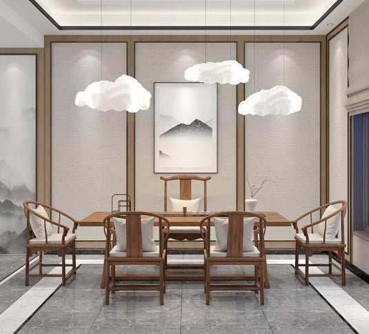 Solid Wood Chinese Modern Tea Table With Chairs – Umi Tea Sets