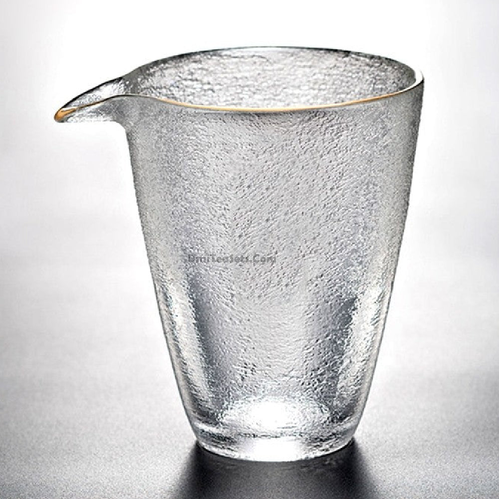 Japanese Glass Fair Cup With Golden Rim – Umi Tea Sets