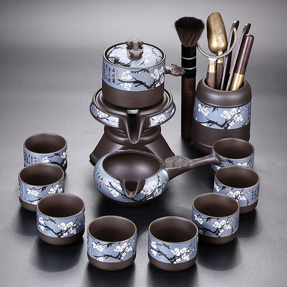 Purple Clay Winter Plum Automatic Tea Set – Umi Tea Sets
