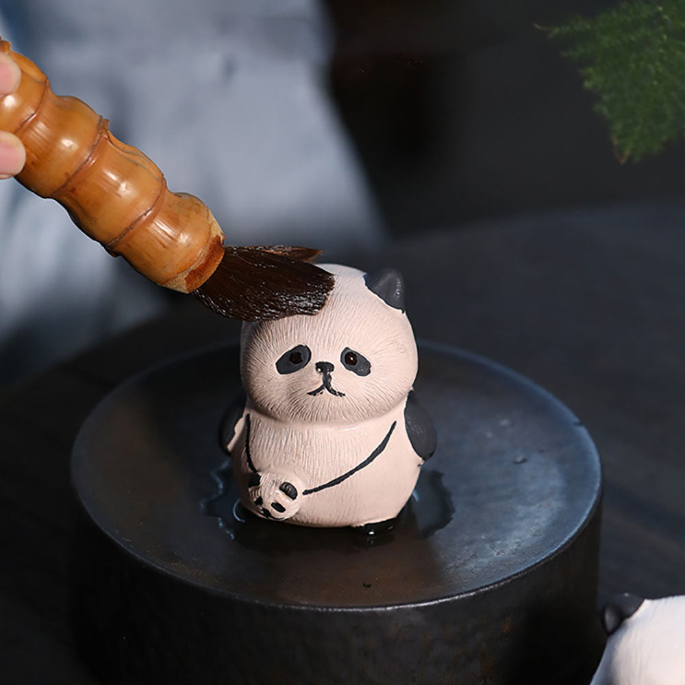 Handmade Clay Panda Tea Pet – Umi Tea Sets