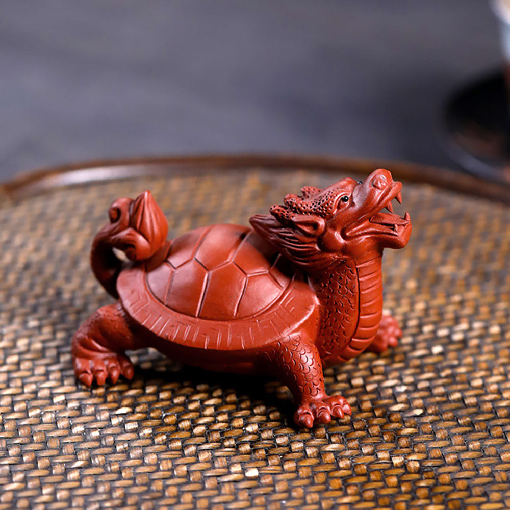 Handmade Yixing Clay Dragon Turtle Tea Pet – Umi Tea Sets