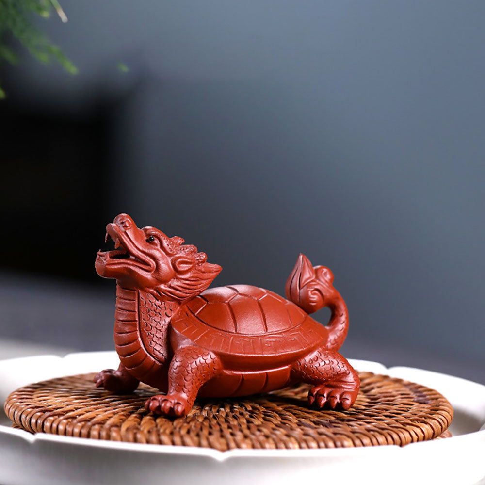Handmade Yixing Clay Dragon Turtle Tea Pet – Umi Tea Sets