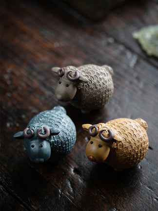 Yixing Clay Sheep Tea Pet – Umi Tea Sets
