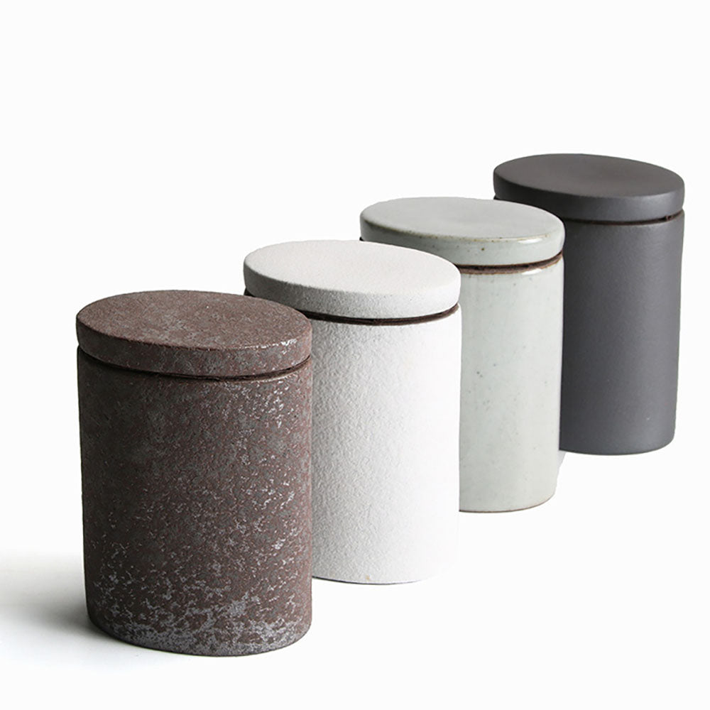 Coarse Pottery Four Tea Caddies Set – Umi Tea Sets