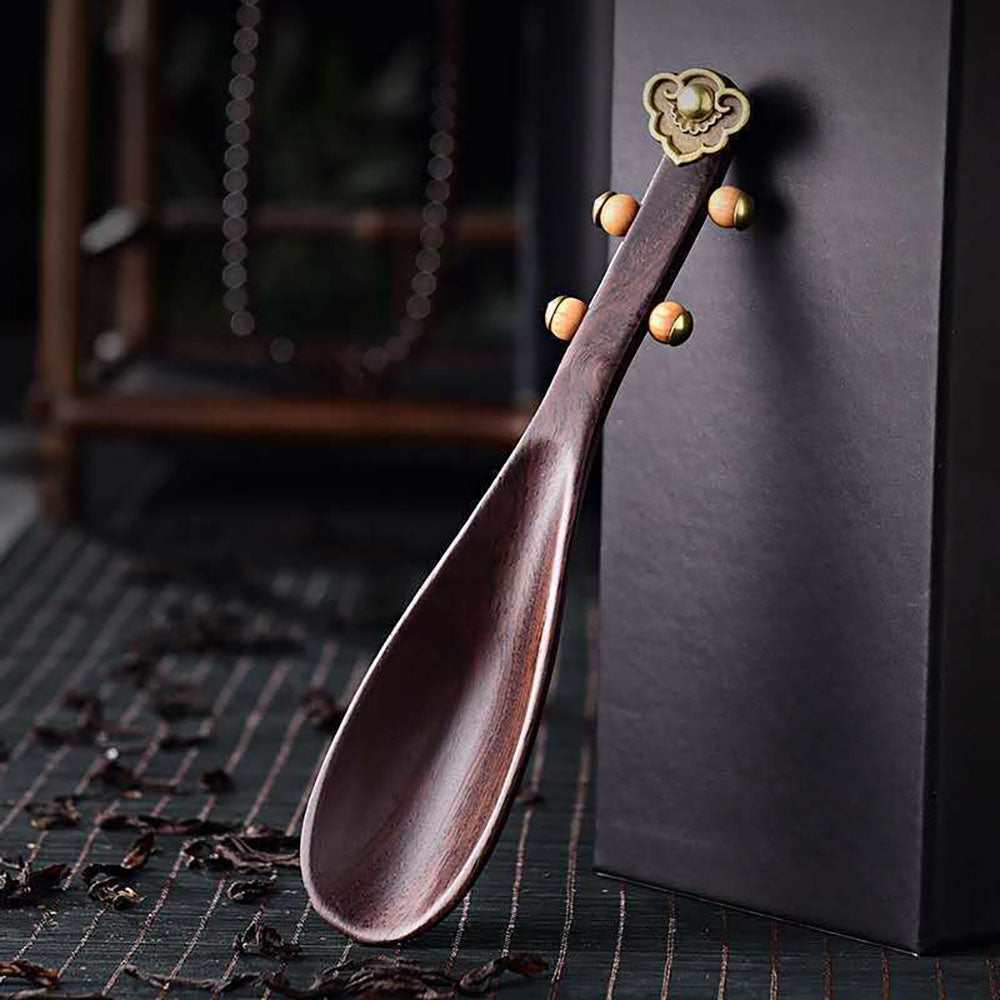 Ebony Wood Pipa Cha He Tea Holder – Umi Tea Sets