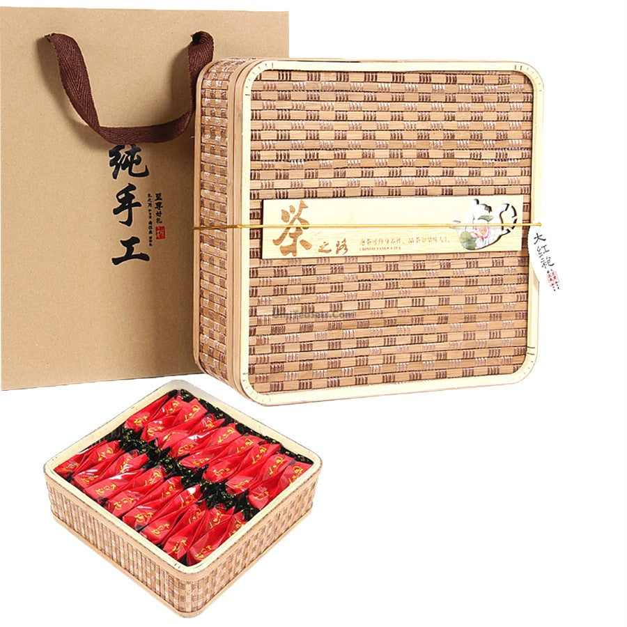 Ginseng Oolong Tea With Bamboo Weaving Gift Box – Umi Tea Sets
