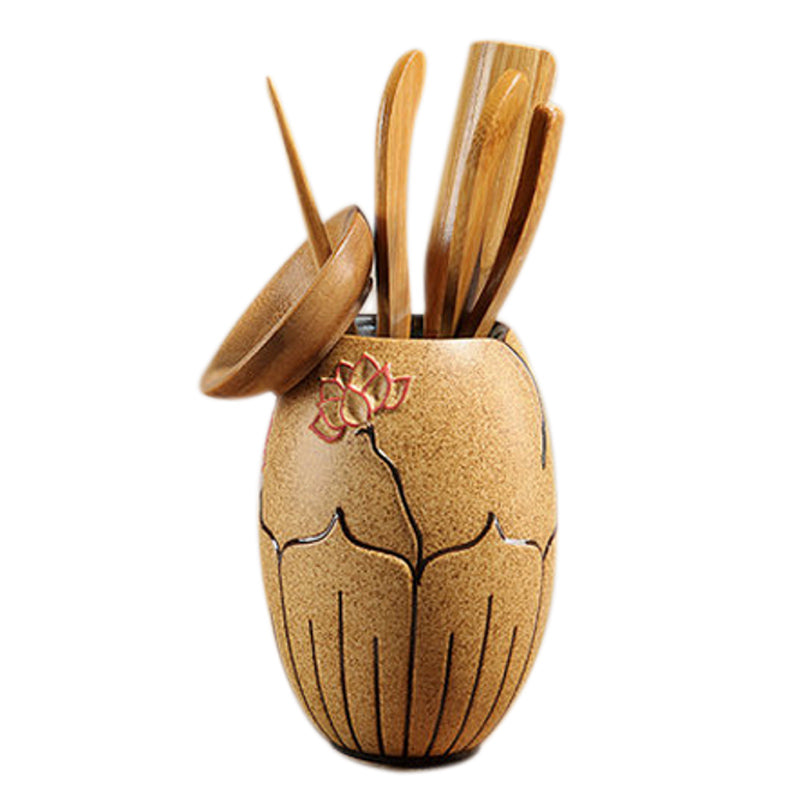 Egg Lotus Tea Utensil Set – Umi Tea Sets