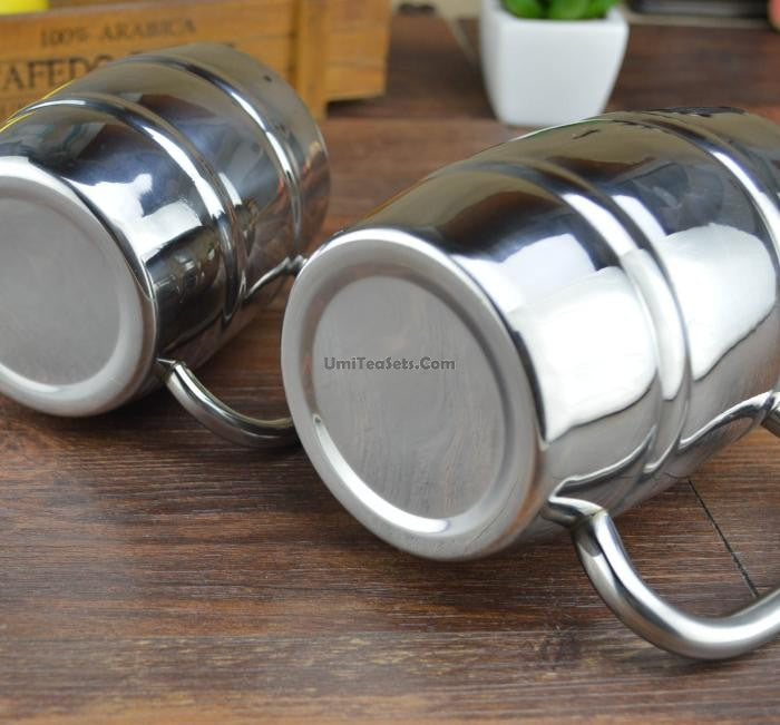 Double Wall Stainless Steel Beer Cup – Umi Tea Sets