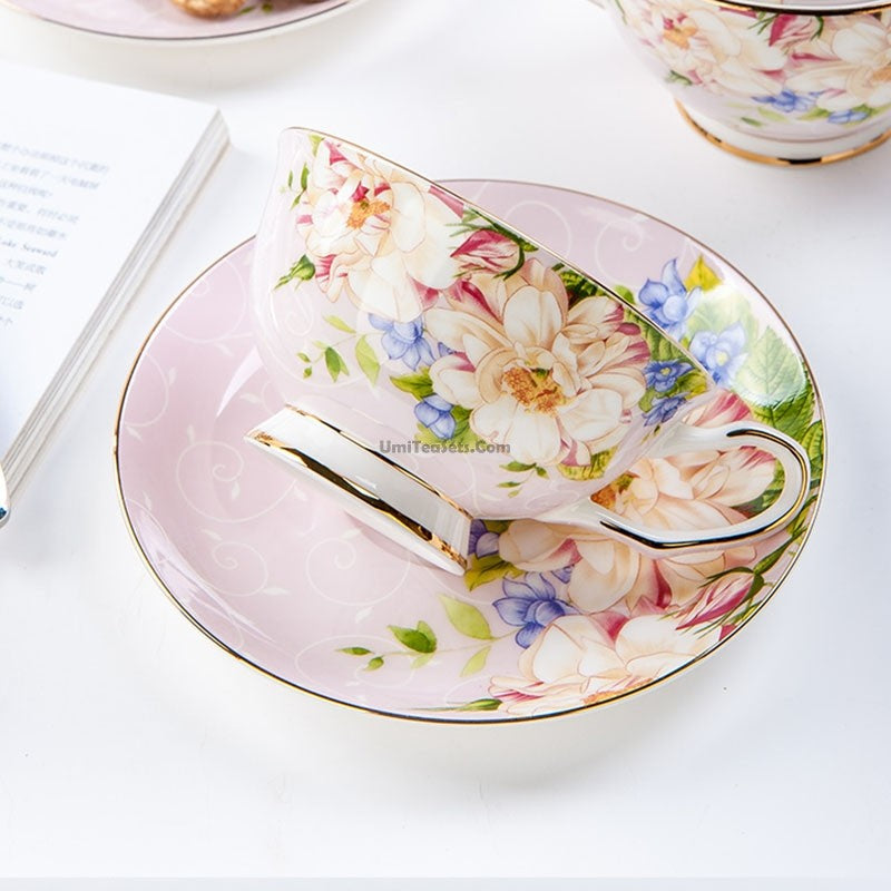 Great Tenderness Porcelain Afternoon Tea Set – Umi Tea Sets