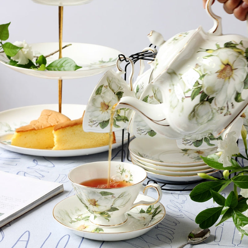 Jingdezhen Porcelain Vintage Coffee Tea Set – Umi Tea Sets