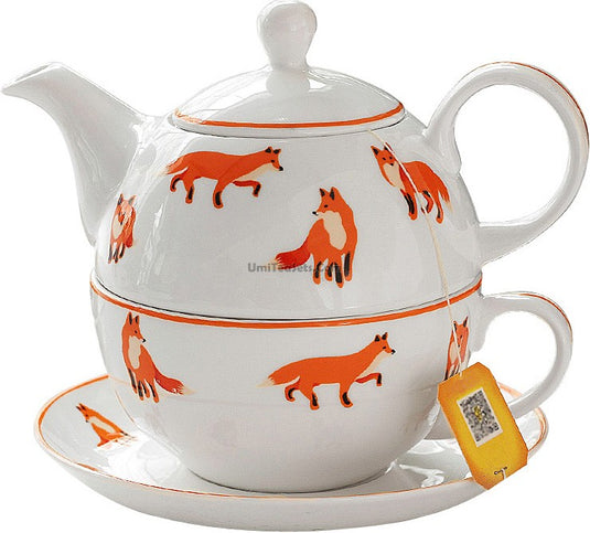 Fox Bone China Tea For One Set – Umi Tea Sets