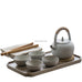 Japanese White Clay Wabi-sabi Tea Set – Umi Tea Sets